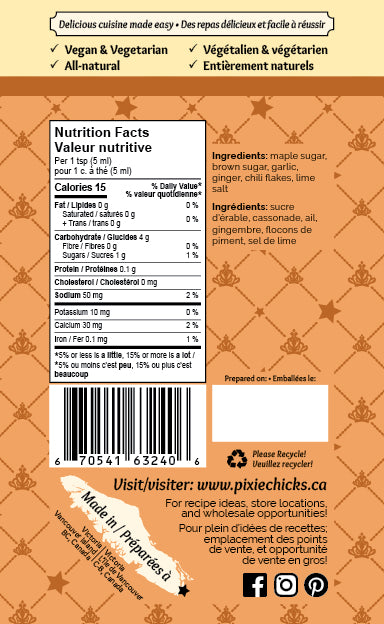 Maple - Pixie Chicks Spices